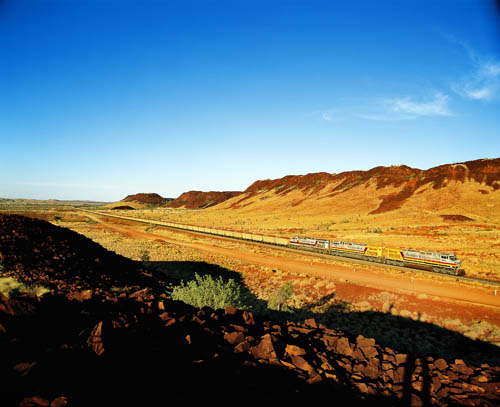 Iron ore train, Pilbara - Oresome Resources